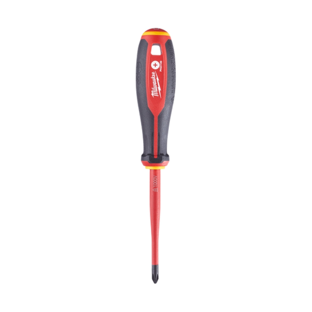 Milwaukee 4932478722 PH2 x 100mm VDE Screwdriver | Tools Warehouse