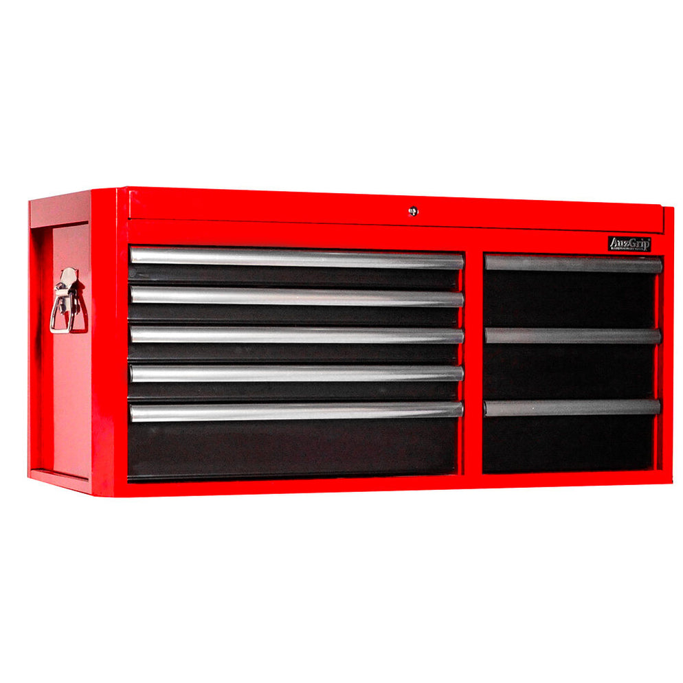 Auzgrip A10006 42" 18 Drawer Red & Black Tool Chest & Roller Cabinet ...