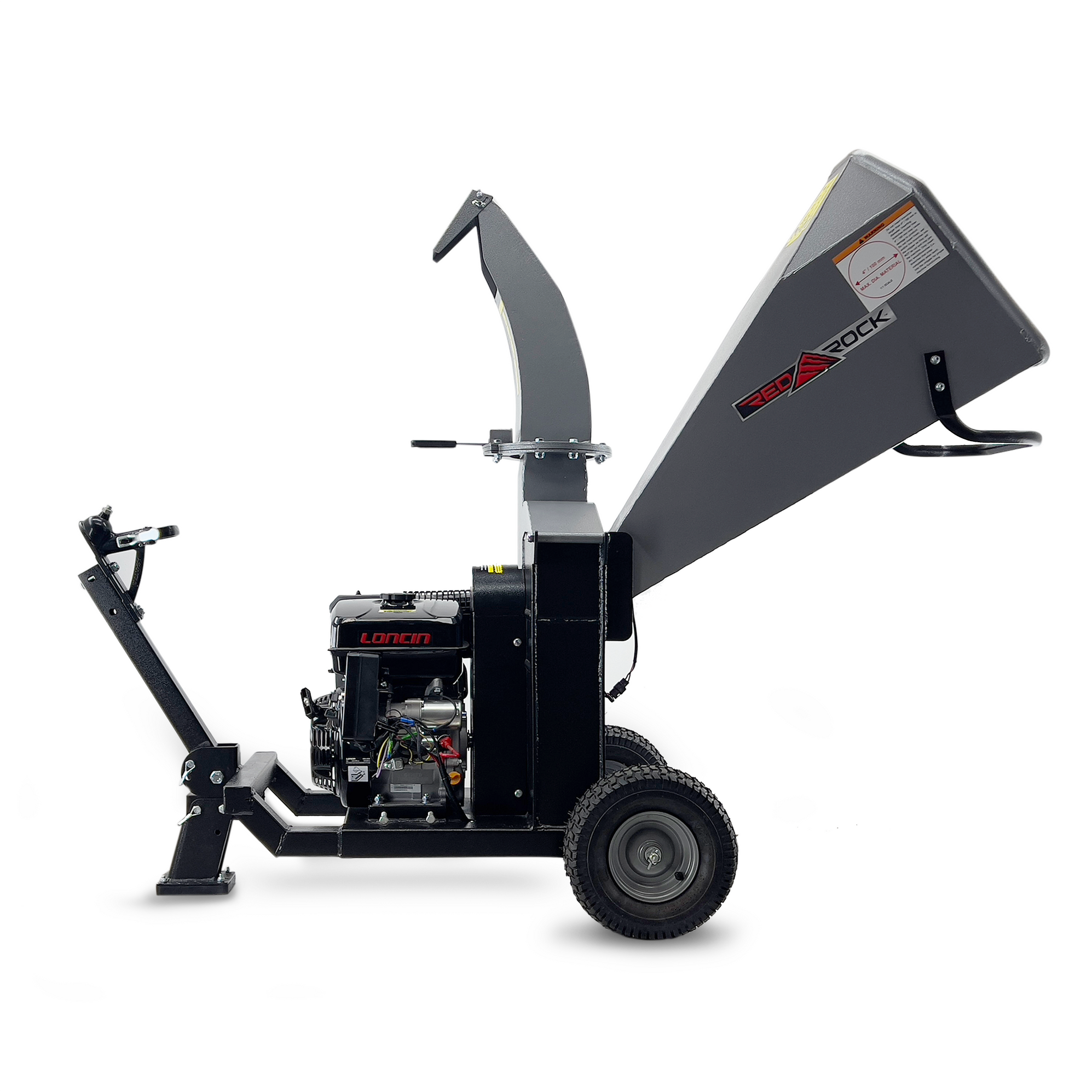Red Rock CPY0100 15HP 420cc Wood Chipper Mulcher | Tools Warehouse
