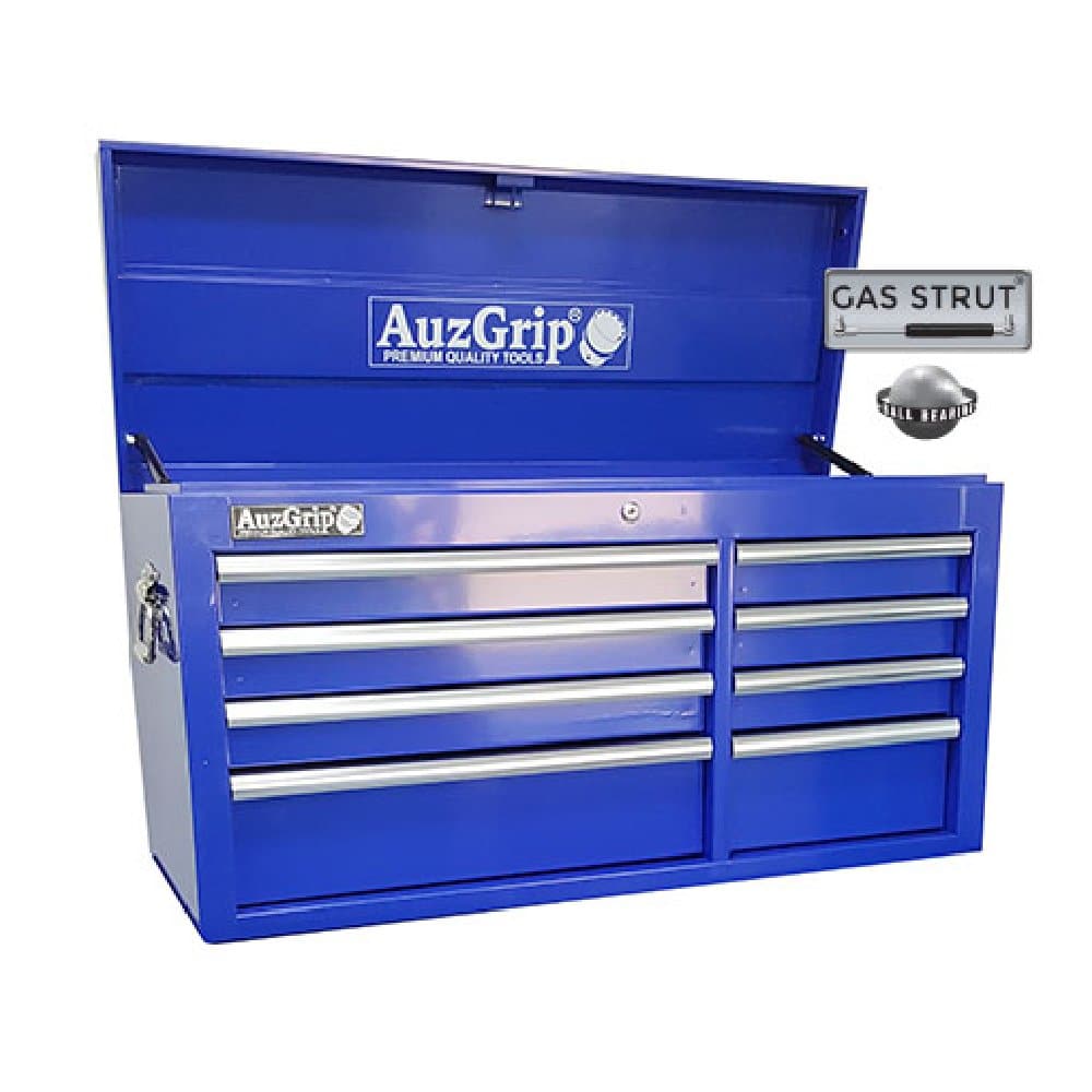 AuzGrip A00026 1051x412x553mm Blue 8 Drawer Tool Chest Cabinet | Tools ...