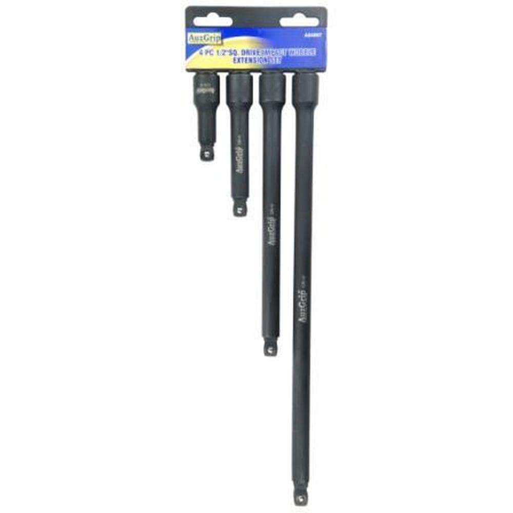 AuzGrip A84867 4 Piece 1/2" Square Drive Impact Wobble Extension Set ...