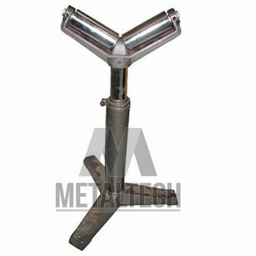 Metaltech MTRSV52 Heavy Duty Cast Iron V-Shaped Roller Stand | Tools ...